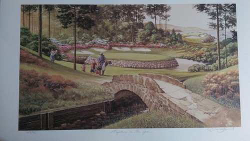 Doug Laird "Anywhere on the Green" Signed Limited Edition Golf Art ...