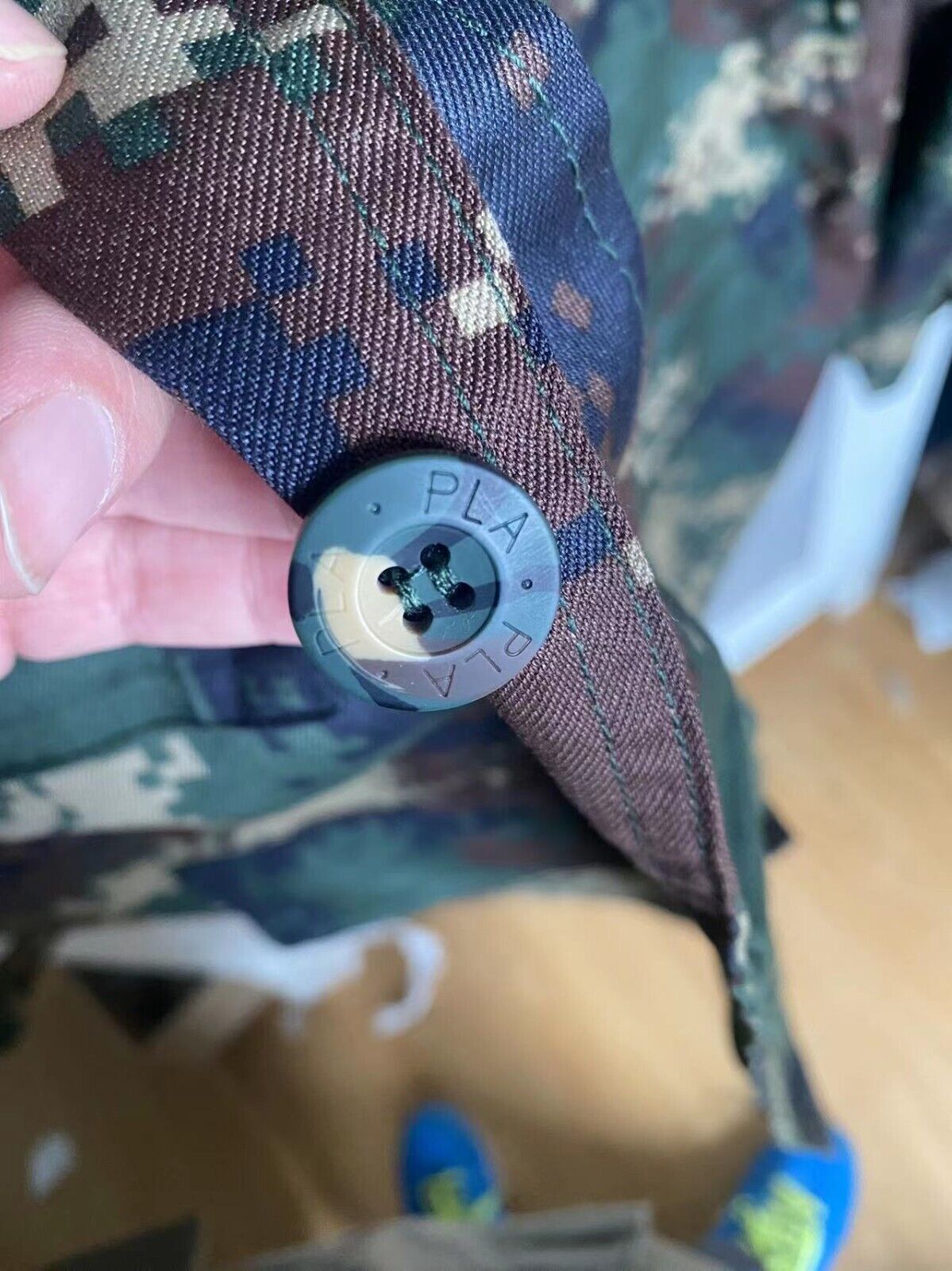 China PLA Army Rocket Force 07 type Digital Woodland Camouflage ...