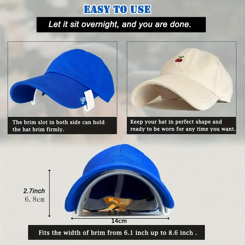 Baseball Hat Cap Brim Hat Bender Shaper Hat Curving Tool New - Black | eBay