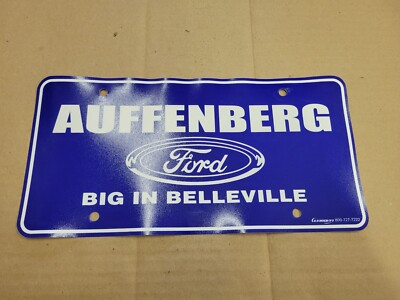 Auffenberg Ford Belleville Illinois IL Car Dealership Dealer License ...
