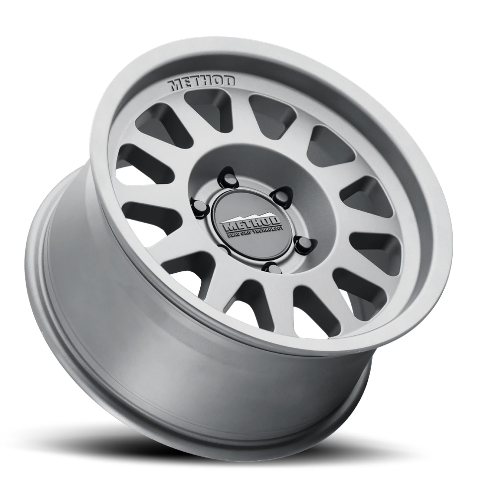 Method Race Wheels 703 Titanium Wheel with Gloss (17 x 8.5 inches /5 x ...