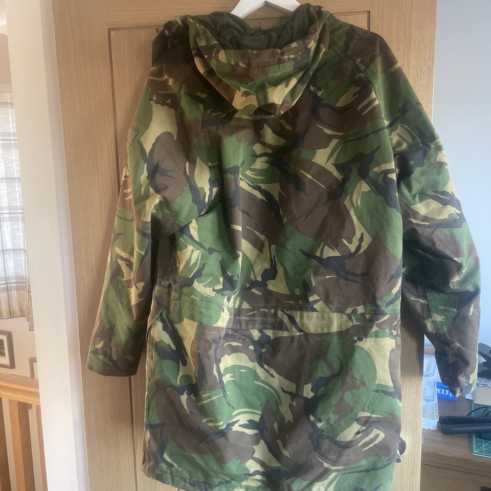 DUTCH ARMY DPM bi laminated gore tex waterproof COMBAT SMOCK coat PARKA ...