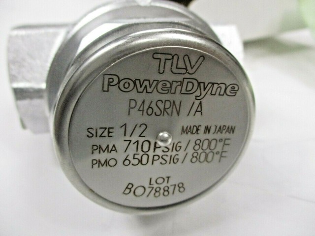 TLV POWERDYNE Steam Trap P46srn 1/2" A105 for sale online | eBay