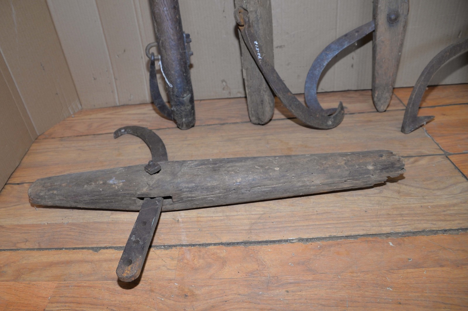 5 Antique Adirondack logging cant hook collectible log turning tool ...