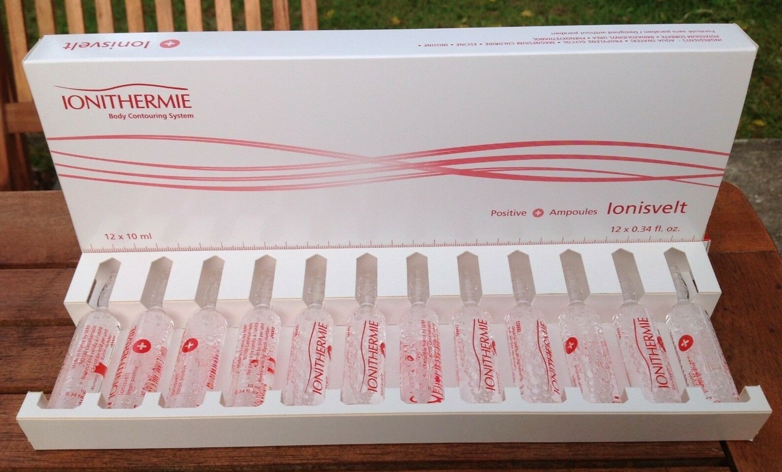 Ionithermie Body Contouring System Positive Ampoules ~ 12 X .34 oz NEW ...