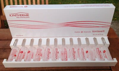 Ionithermie Body Contouring System Positive Ampoules ~ 12 X .34 oz NEW ...