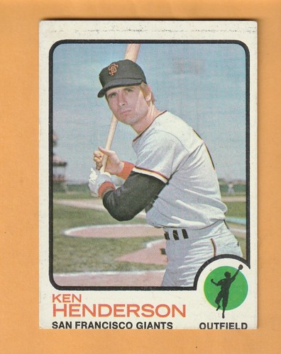 Ken Henderson San Francisco Giants 1973 Topps #101 | eBay