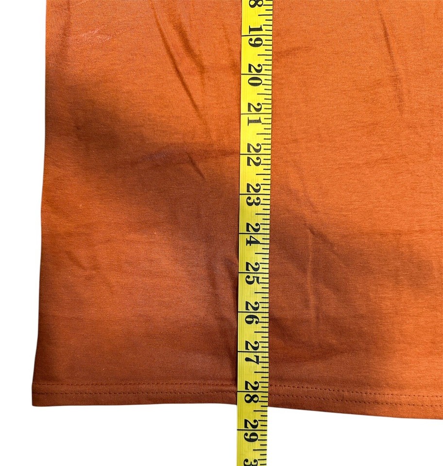 Texas Longhorns Men's Shirt Burnt Orange Short Sleeve Size Medium M | eBay