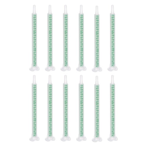 20 Pcs Tubes Mélangeur 4,53 pouces Buse Plat Pointe pour Applicateur ...