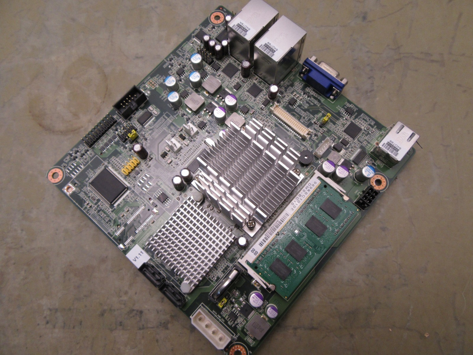 advantech dms-bc10 rev a1 single board computer motherboard 19akbc1002 ...