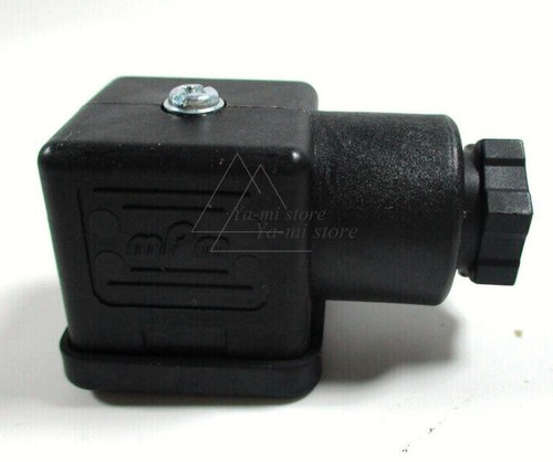 QTY:10 MPM B-12 DIN43650A Junction Box Solenoid Valve Plug Connector | eBay
