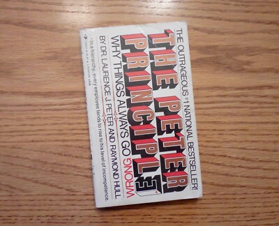 The Peter Principle by Dr. Laurence J. Peter, paperback book | eBay