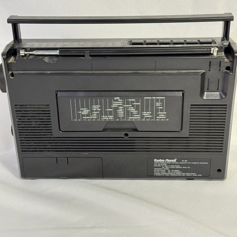 Radio Shack Dx-392 Portable Multi-Band AM/FM Shortwave Radio Receiver ...