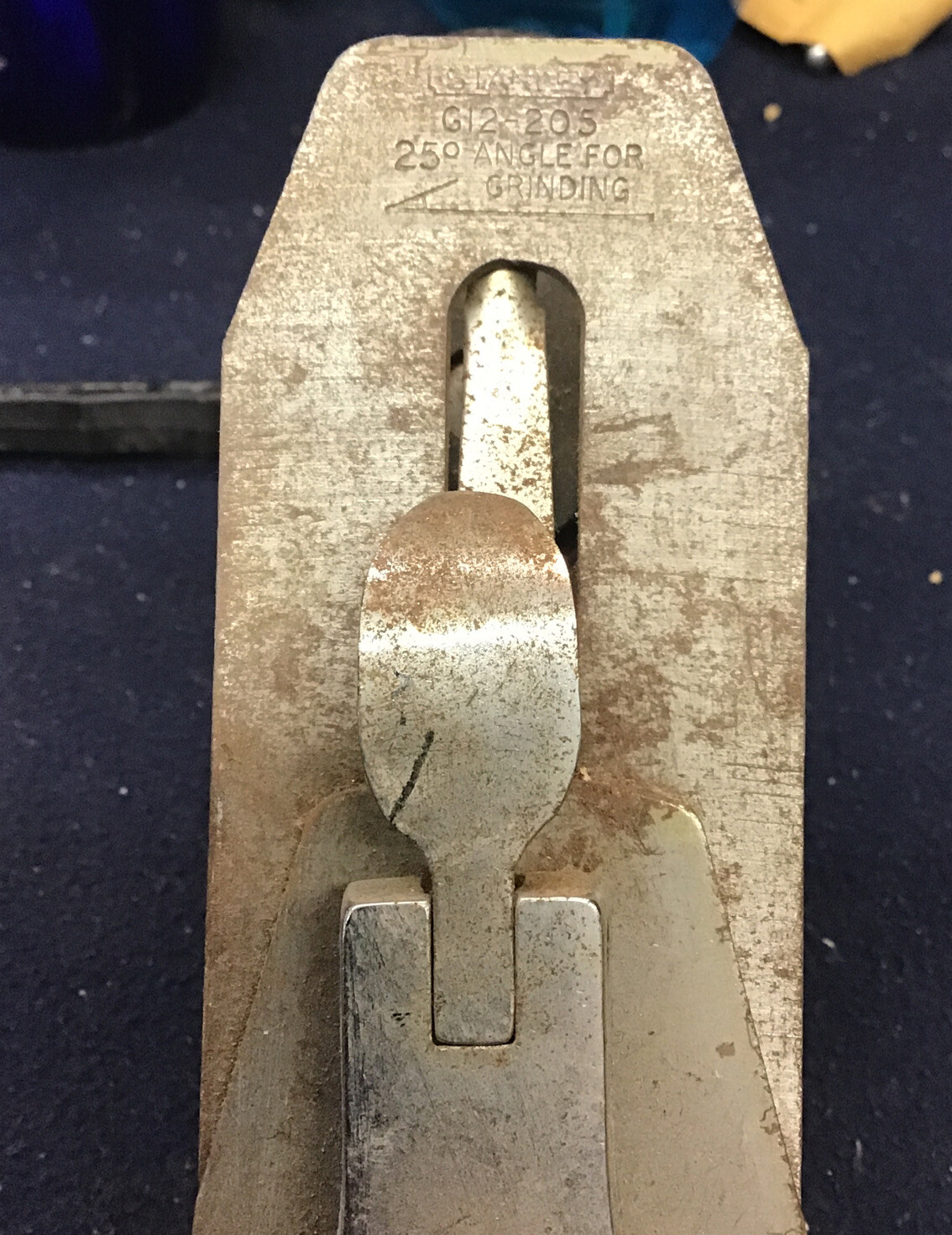 Vtg Stanley Plane G12-205 25° Degree Angle Planer Made in England ...