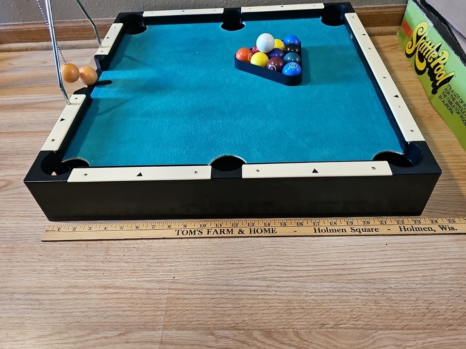 Skittle Pool Board Game Aurora Vintage In Original Box | eBay