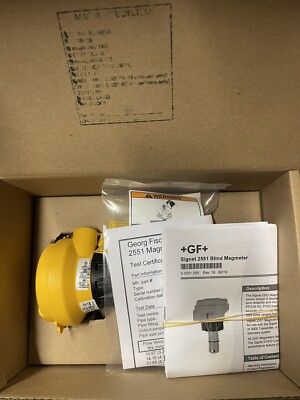 George Fisher GF Signet 3-2551-P0-11 Magmeter Liquid Flow Sensor | eBay