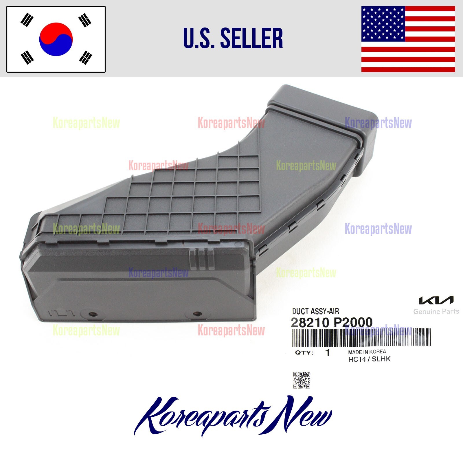 2.5L TURBO Air Intake Duct Tube Hose 28210P2000 ⭐OEM⭐ Santa Cruz Santa ...