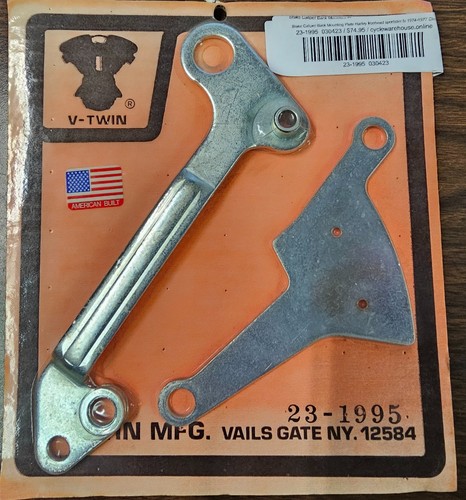 Brake Caliper Back Mounting Plate Harley Ironhead sportster fx 1974 ...
