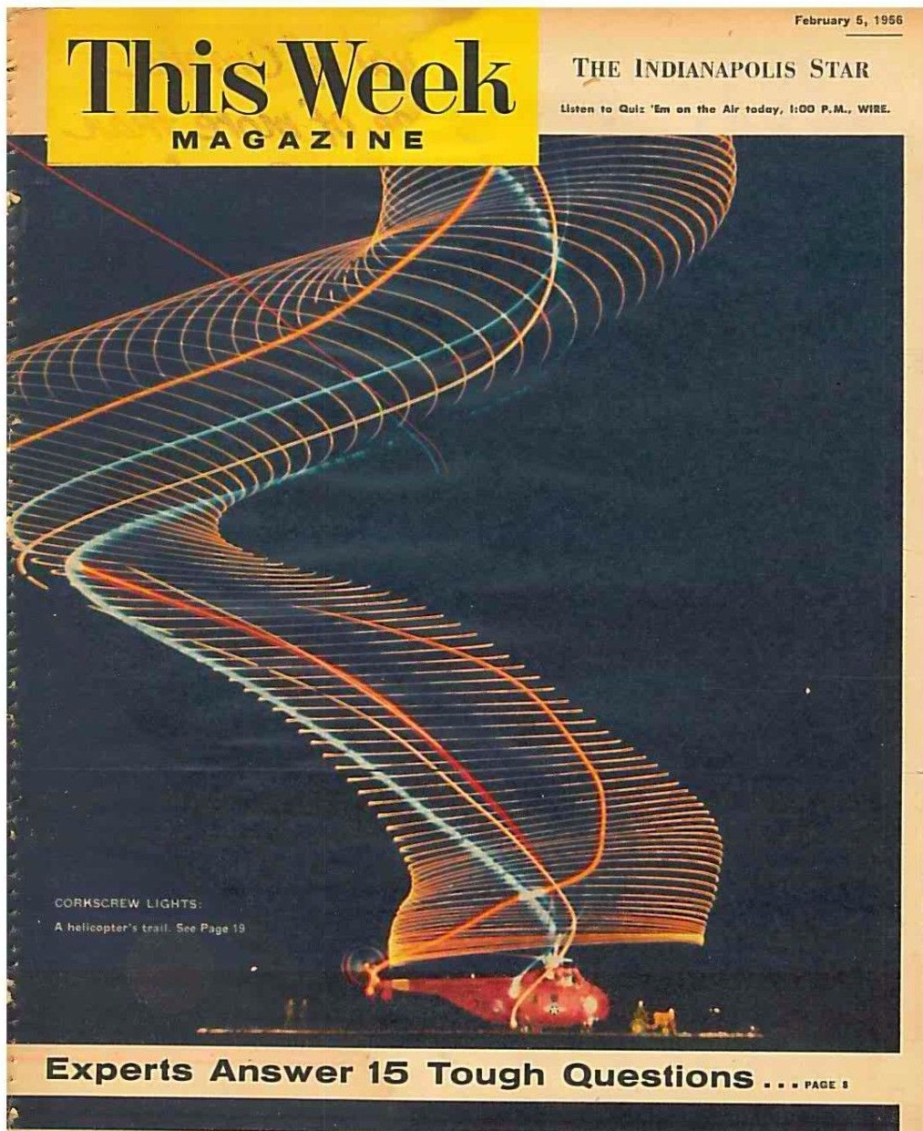 This Week Magazine 5 February 1956 Experts Answer 15 Tough Questions this-week-magazine-5-february-1956-experts-answer-15-tough-questions
