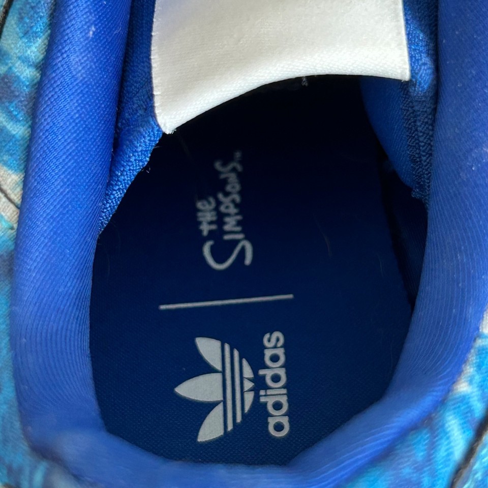 Adidas The Simpsons Forum Low J Bart Simpson Collab Blue Men's 6.5 | eBay