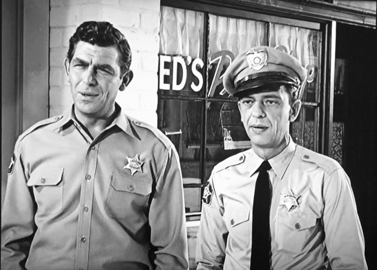 SHERIFF TAYLOR & BARNEY FIFE in ANDY GRIFFITH SHOW Picture Photo Print ...