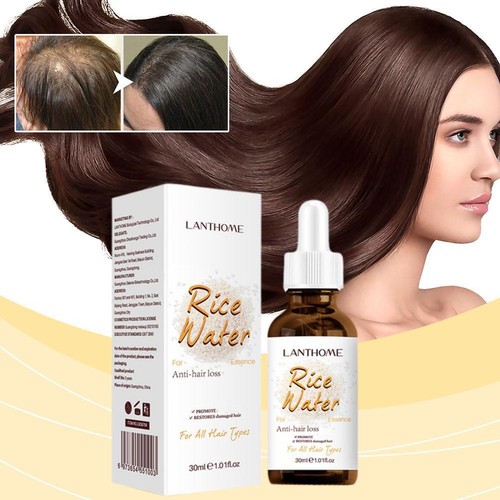 Lanthome Rice Water Hair Anti-Hair Loss Treatment Serum Regrowth ...