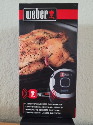 Weber iGrill Mini Digital Bluetooth Thermometer. New. Factory Sealed ...