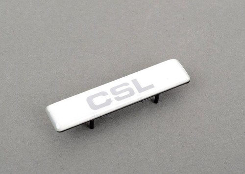 GENUINE OEM BMW E46 Coupe CSL Emblem With Supporting Plate 72127900607 ...