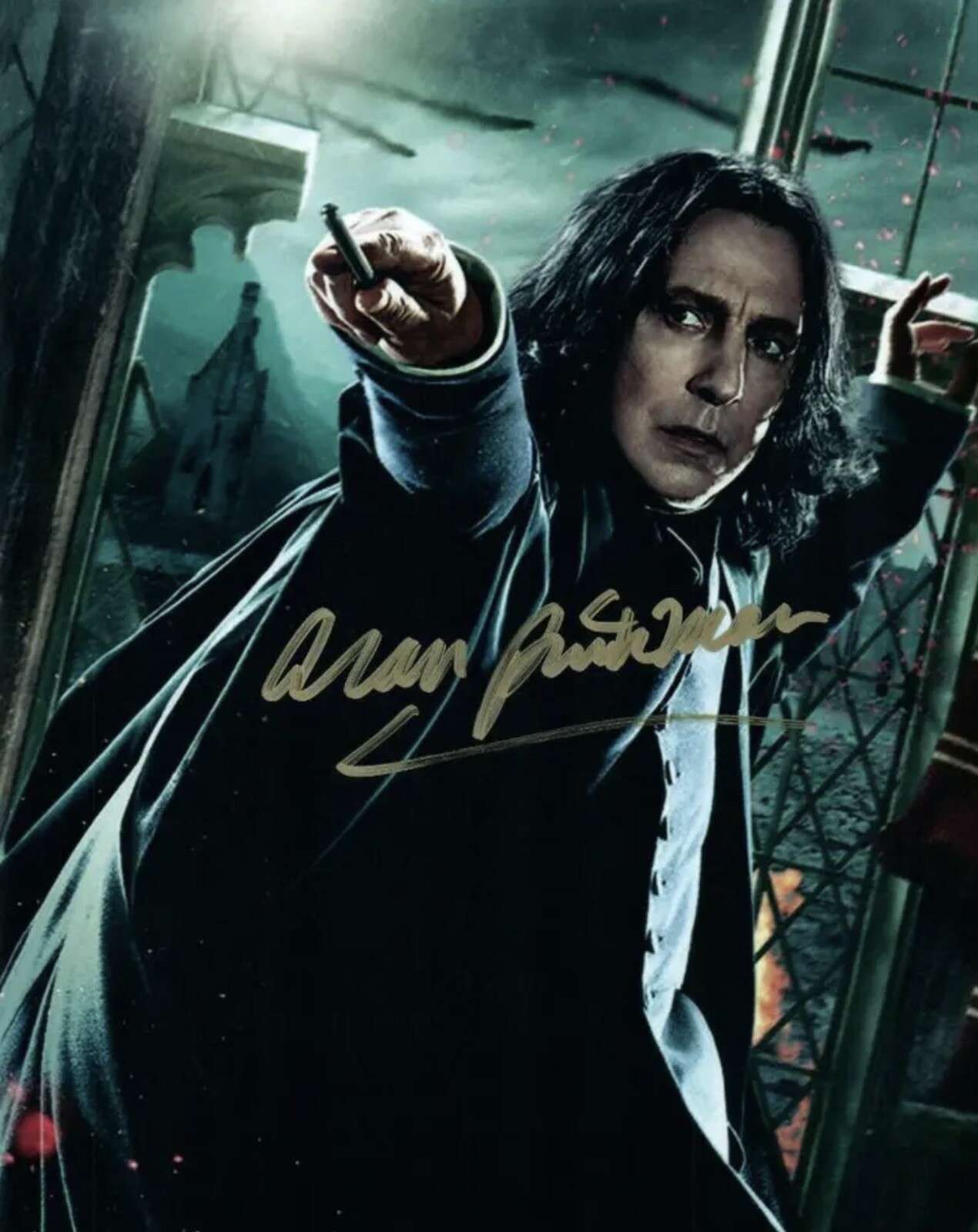 Alan Rickman Signed Autographed 8.5 X 11 Photo Harry Potter Reprint | eBay