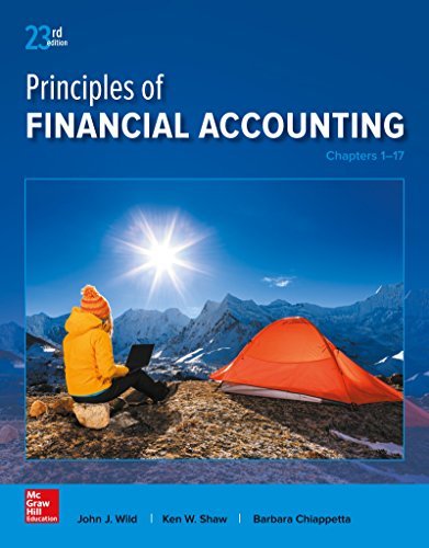 Principles of Financial Accounting (Chapters 1-17) by Wild, John J|Shaw ...