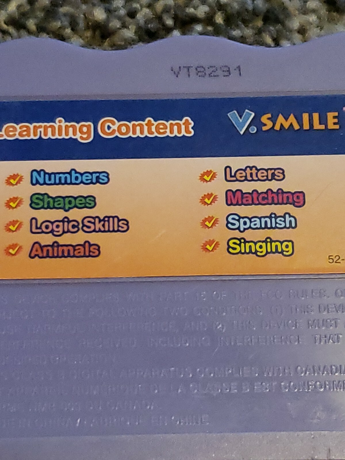 Vtech VSmile Ho Diego Go Save The Animal Families Logic Skills Animals ...