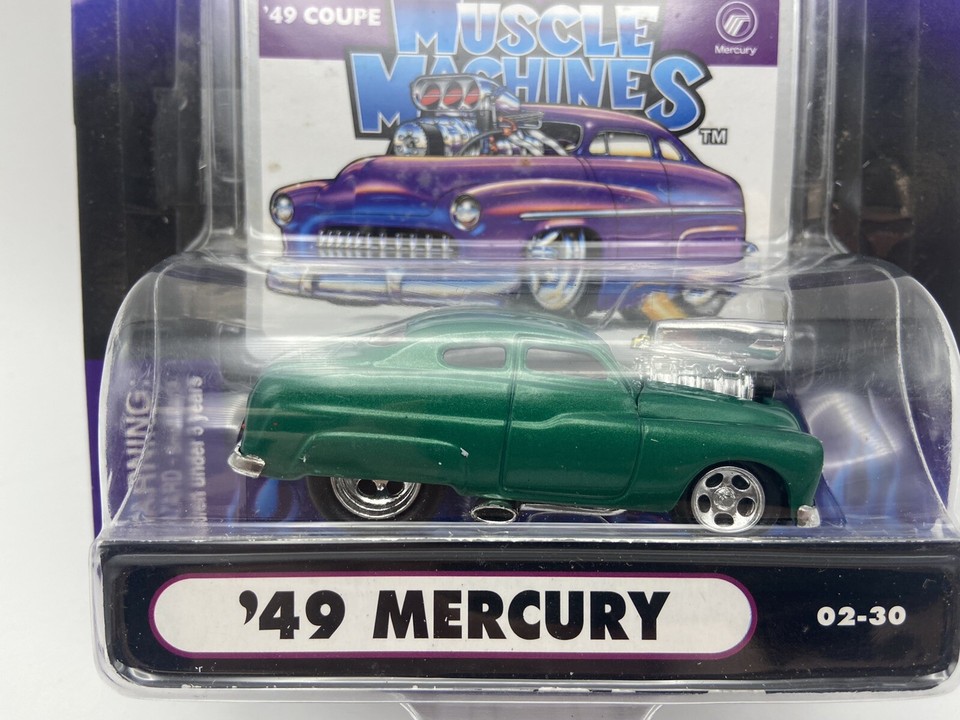 Muscle Machines 1949 Mercury Green 02-30 1/64 Scale FREE SHIPPING ...
