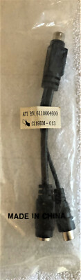 ATI Cable P/N 6110004600 C219RM-013 S-Video | eBay