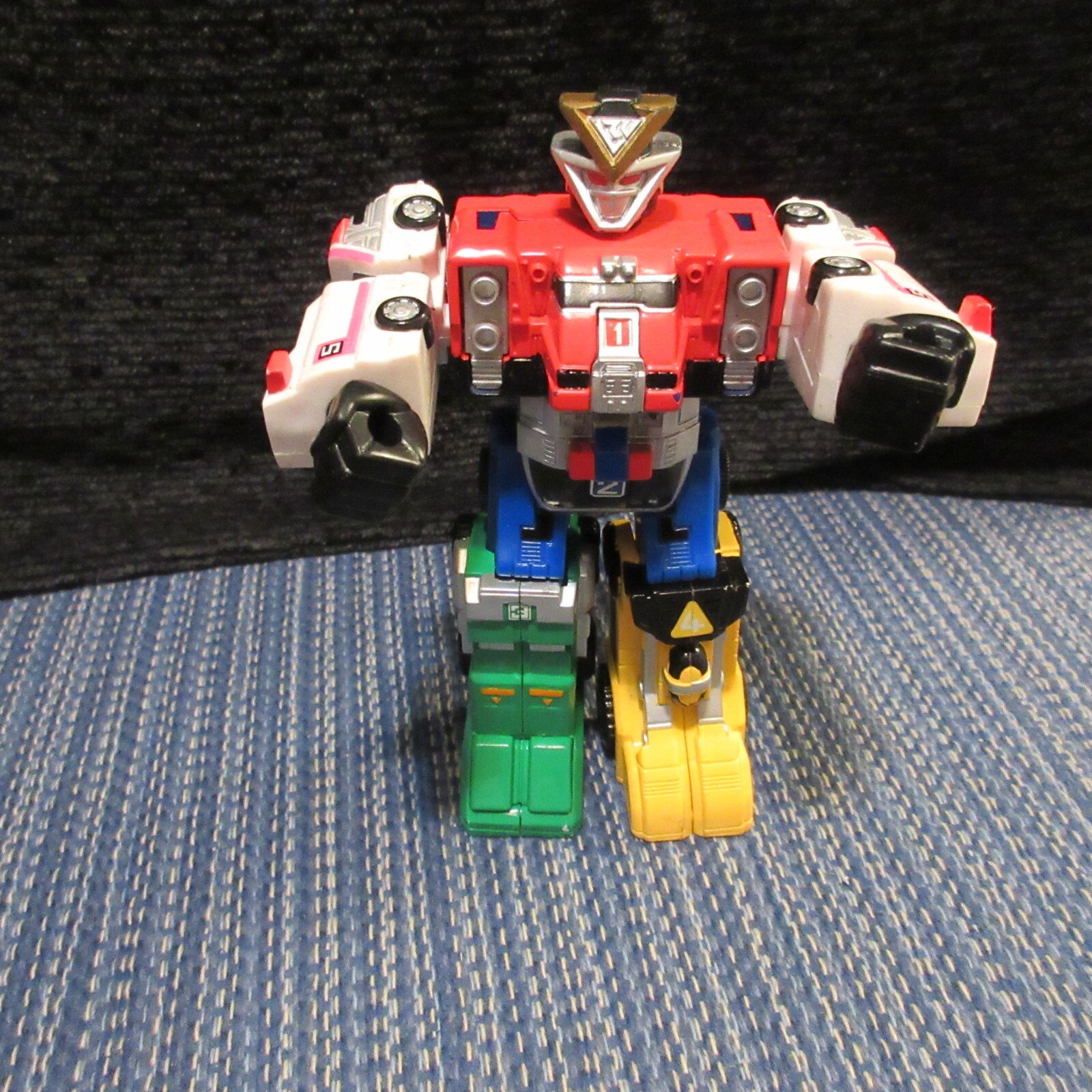 Power Rangers Carranger DX VRV ROBO Megazord Turbo Rescue 1997 Bandai ...