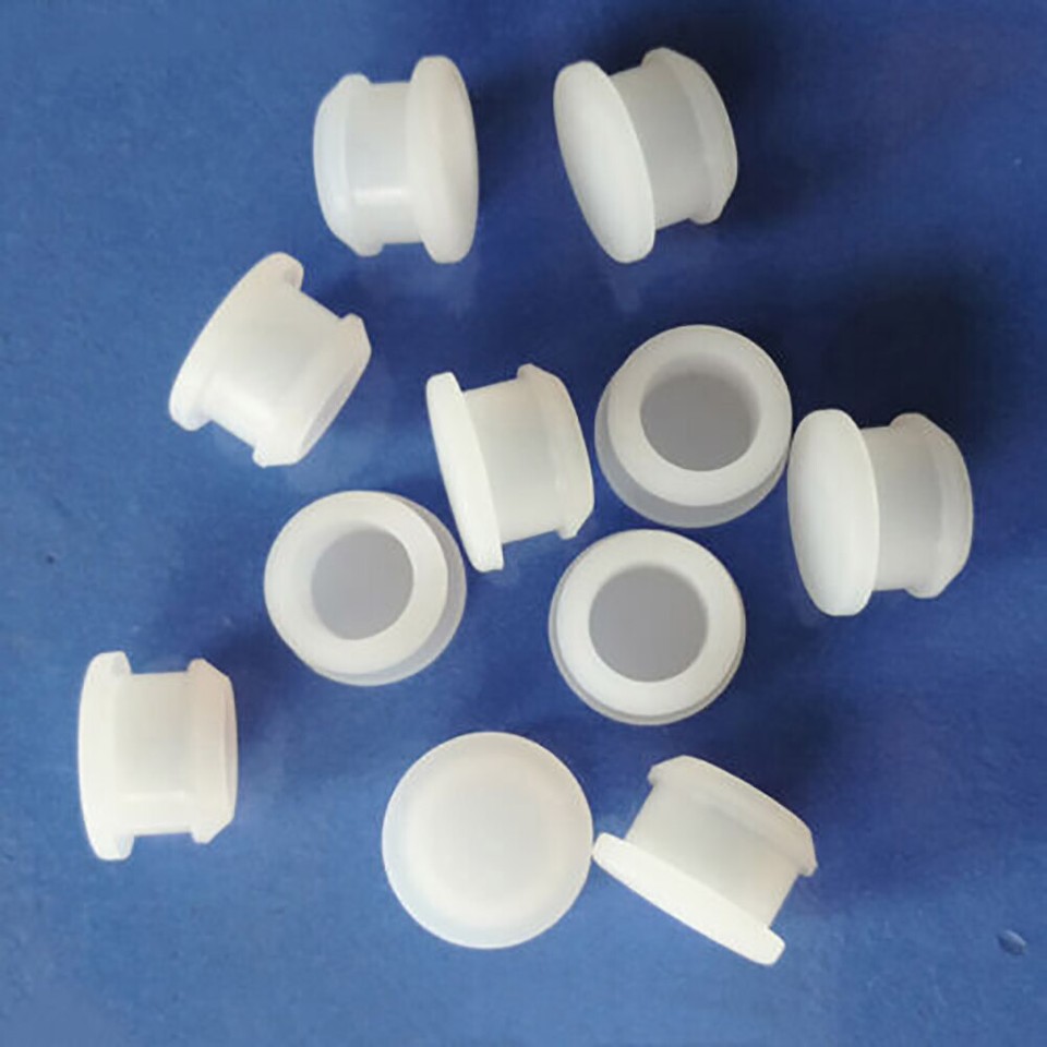 Snap-On Hole Plug Silicone Rubber Blanking End Caps Seal Stopper 5.5mm ...