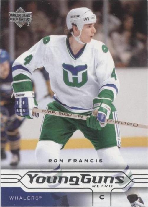 2004-05 Upper Deck - Young Guns Retro Ron Francis #187 for sale online ...