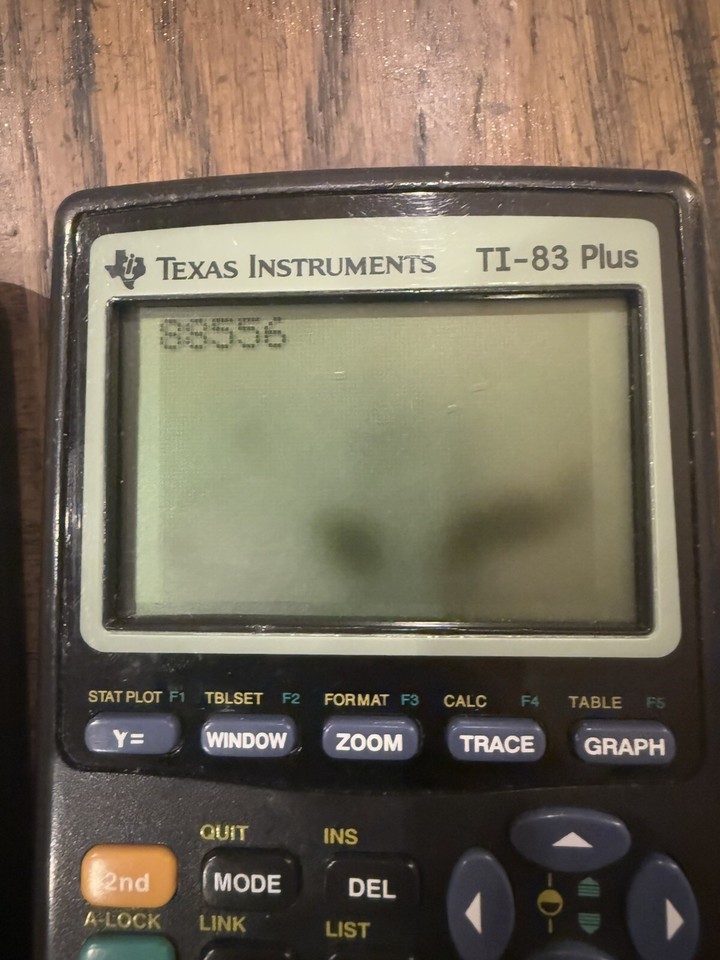 Texas Instruments TI-83 Handheld Graphing Calculator Tested | eBay
