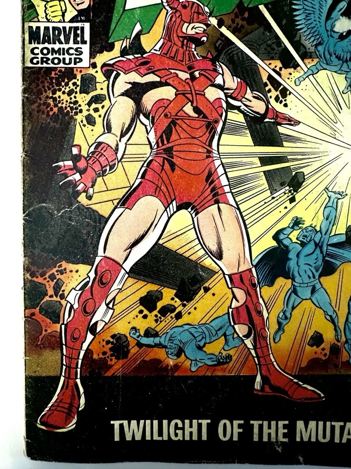 Uncanny X-Men #52, 1969, Eric the Red vs Magneto and Mesmero | eBay