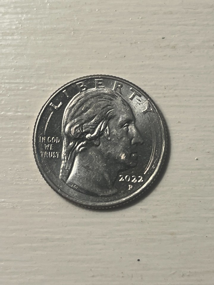 Rare 2022-P Voto Para La Mujer Quarter | Letter Error "In Cod We Trust ...