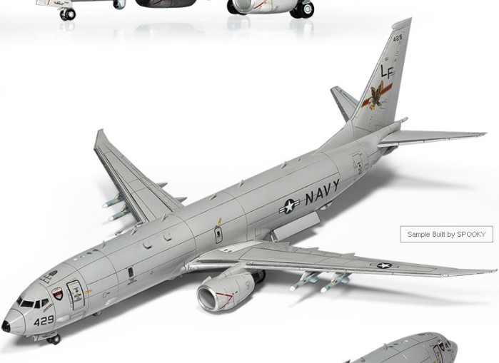 Academy 12635 Boeing P-8A Poseidon 1/144 Scale Plastic Model Kit | eBay