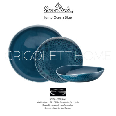 Rosenthal - Junto - 18 Piece Dinnerware Set Ocean Blue For 6 People | eBay