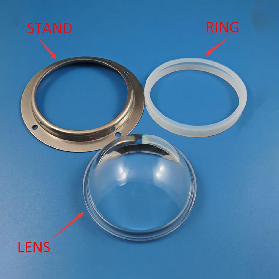 Φ78mm Concave Convex Condenser Lens Focal Length Optical Glass Kit ...
