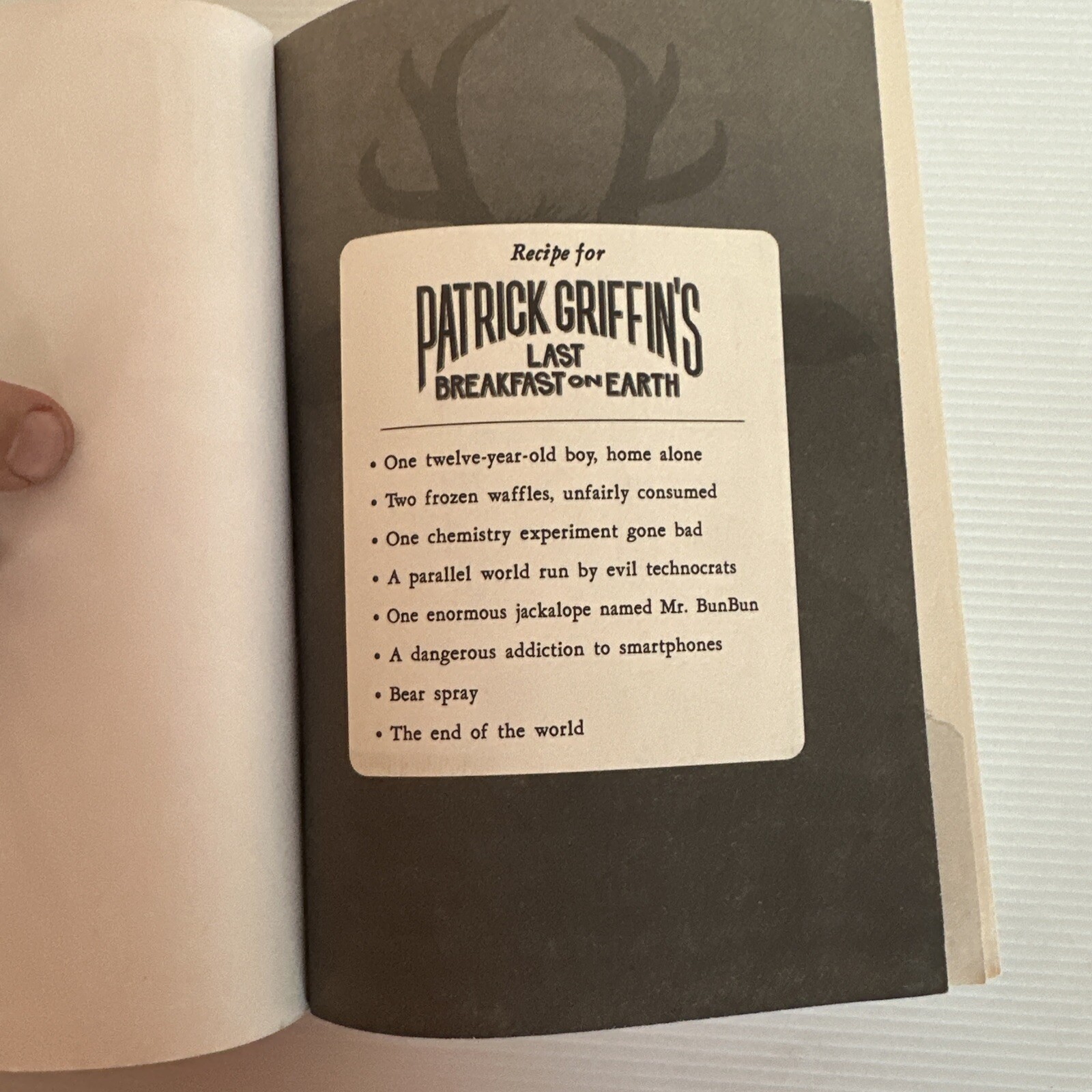 Patrick Griffin's Last Breakfast on Earth by Rust, Ned 9781250115157 ...