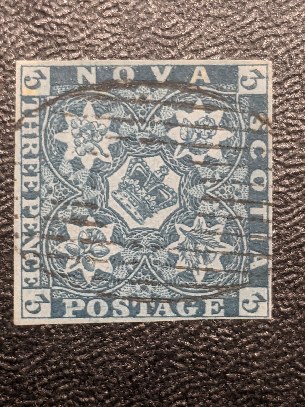 SAstamps: Nova Scotia Stamp # 3 Used PSE Cert. F-VF 75 Good Color Solid Stamp. | eBay