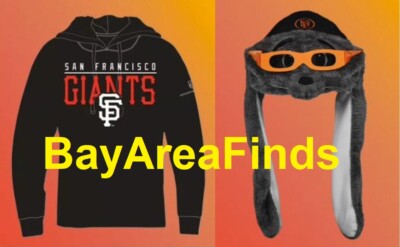 San Francisco Giants Lou Seal Flipper Beanie Long Sleeve Hooded Medium ...