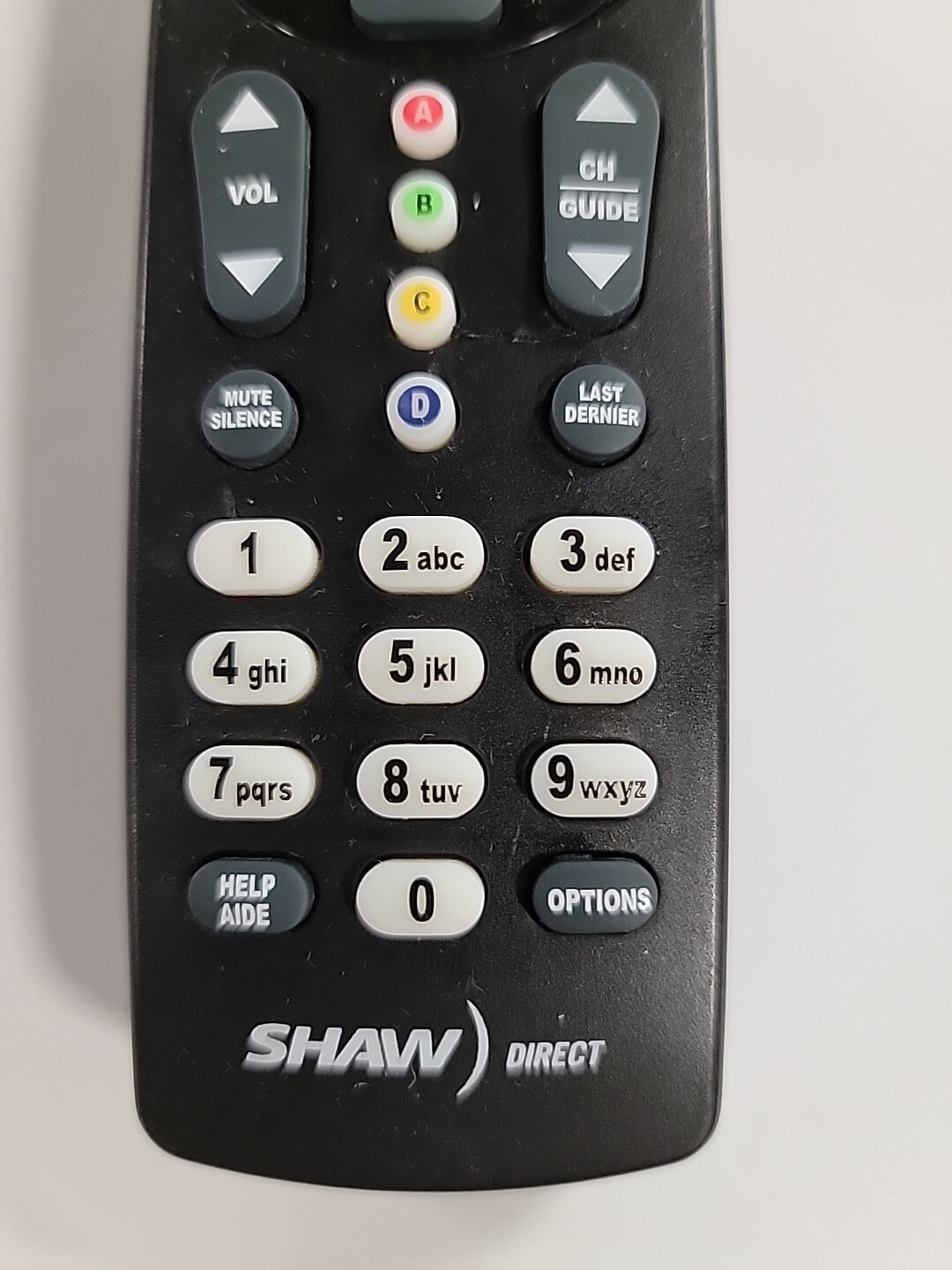 Motorola Shaw Direct IR/RF 600 Satellite TV Receiver Universal Remote ...