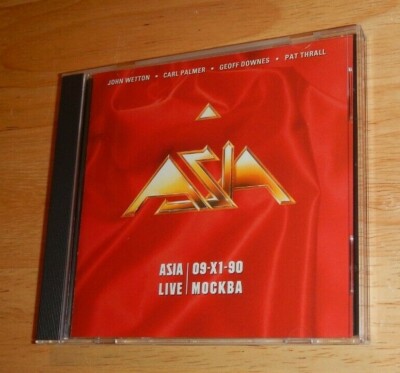 ASIA - LIVE IN MOSCOW - CD - Rhino Release 1991 | eBay