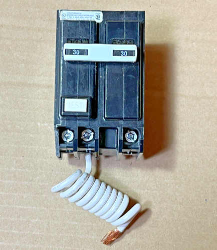 Eaton GFTCB230 Ground Fault Circuit Breaker 2-Pole 30 Amp Type BR ...