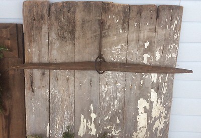 Antique Vintage Horse / Ox / Mule Single Tree , Yoke , Wood & Metal ...