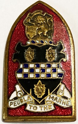 US Army Crest DI/DUI Pin: 176th Air Defense Artillery Bastian Brothers ...